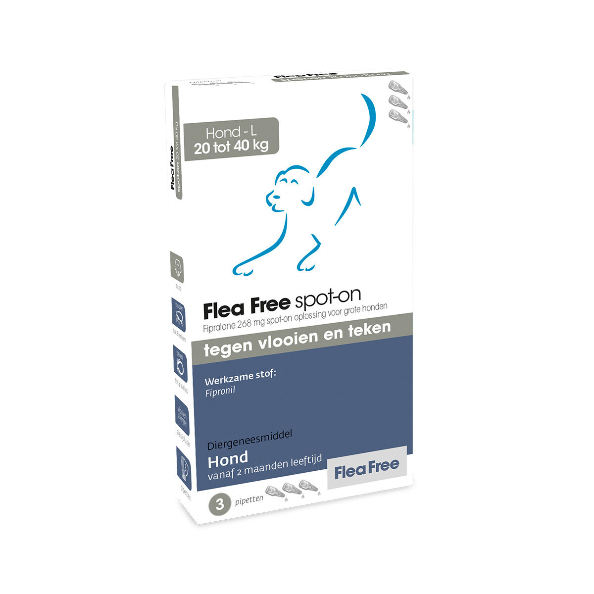 Flea Free spot-on voor hond en kat | Emax