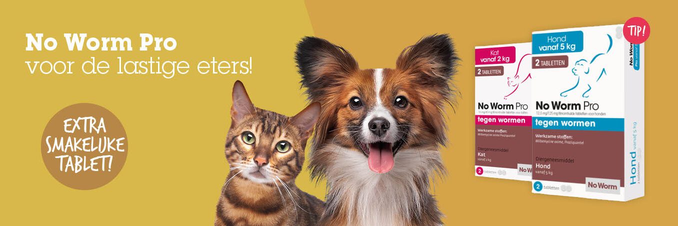 No Worm Pro ontworming voor hond en kat | Emax