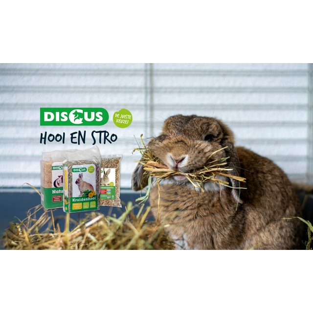 Hooi, stro en bodembedekkers | Discus Huismerk